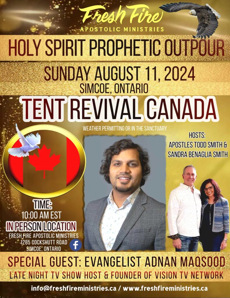 Fresh Fire Sunday - Holy Spirit Prophetic Outpour with Guest Speaker ...