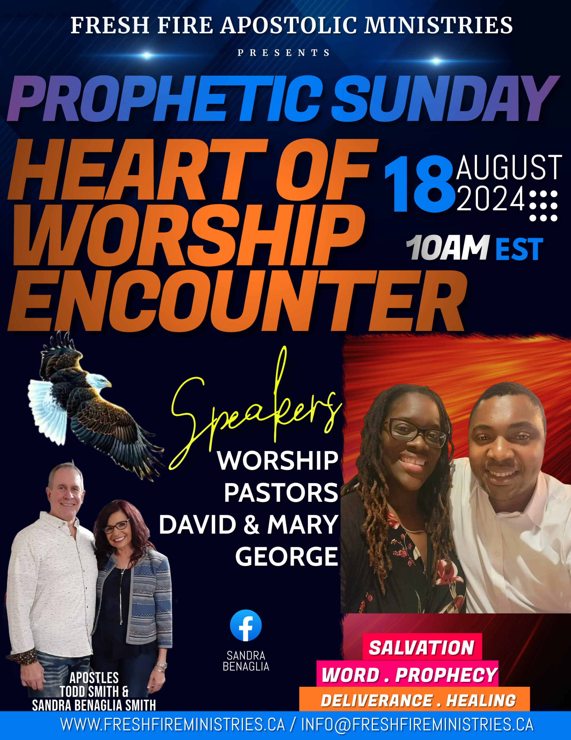 Prophetic Sunday - Heart of Worship Encounter with Speakers - Worship ...