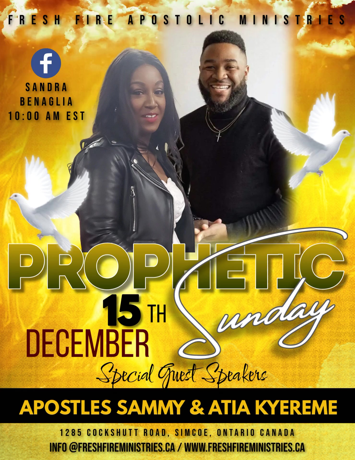 A Special Prophetic Sunday Worship Encounter with Special Guest ...